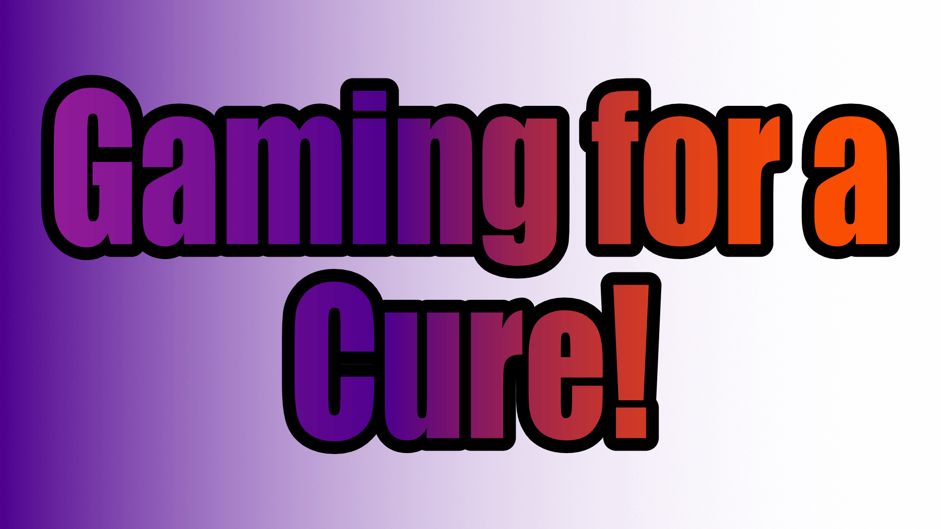 Gaming For A Cure Streamlabs Charity